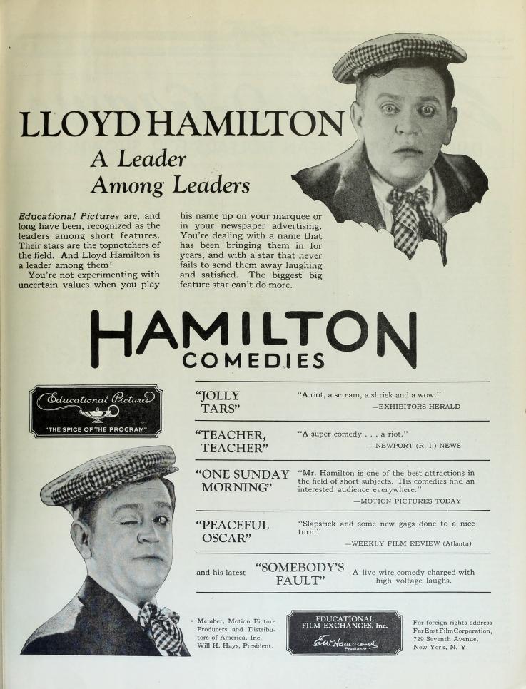 Lloyd Hamilton | The Lost Laugh